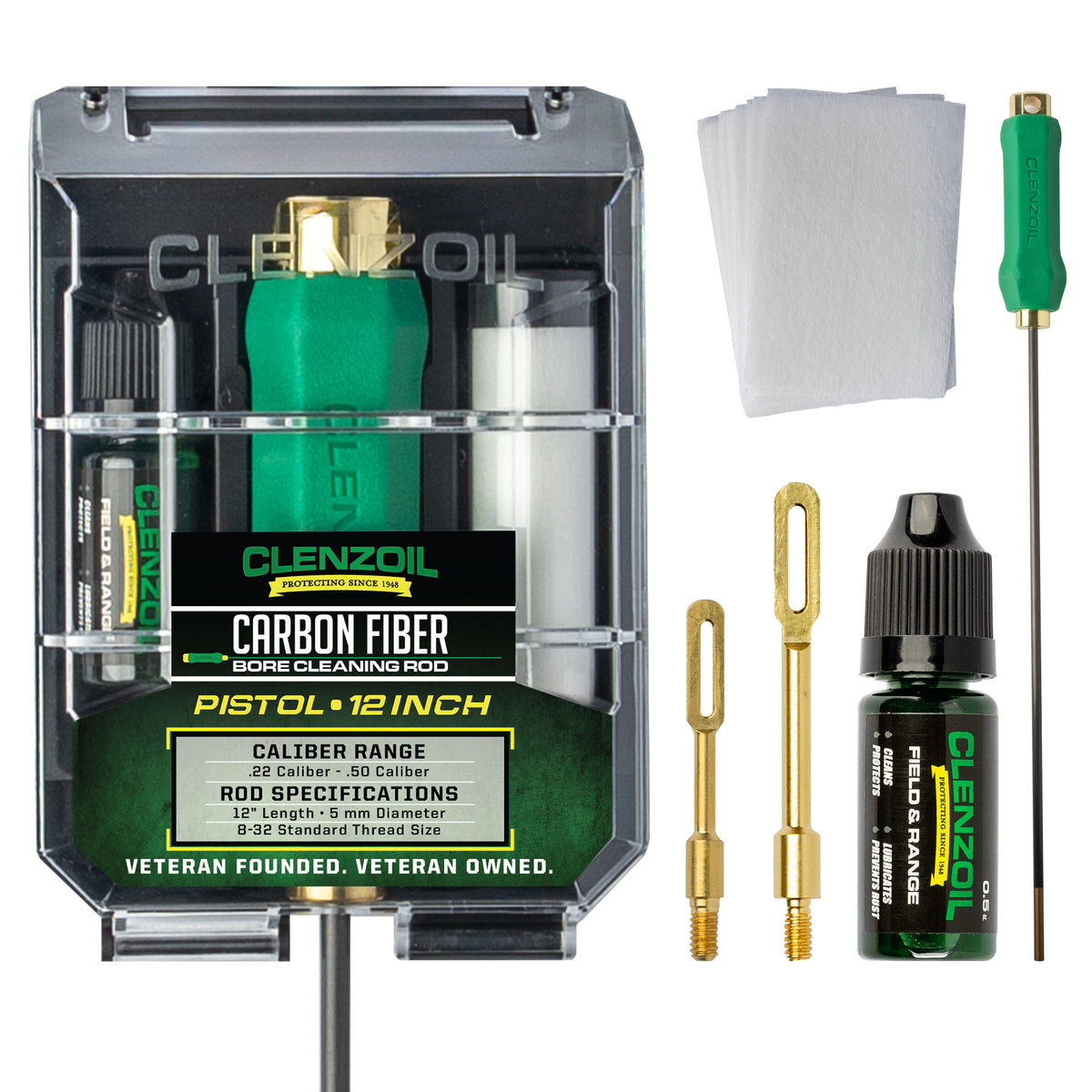 Clenzoil Carbon Fiber Bore Cleaning Rod - Pistol