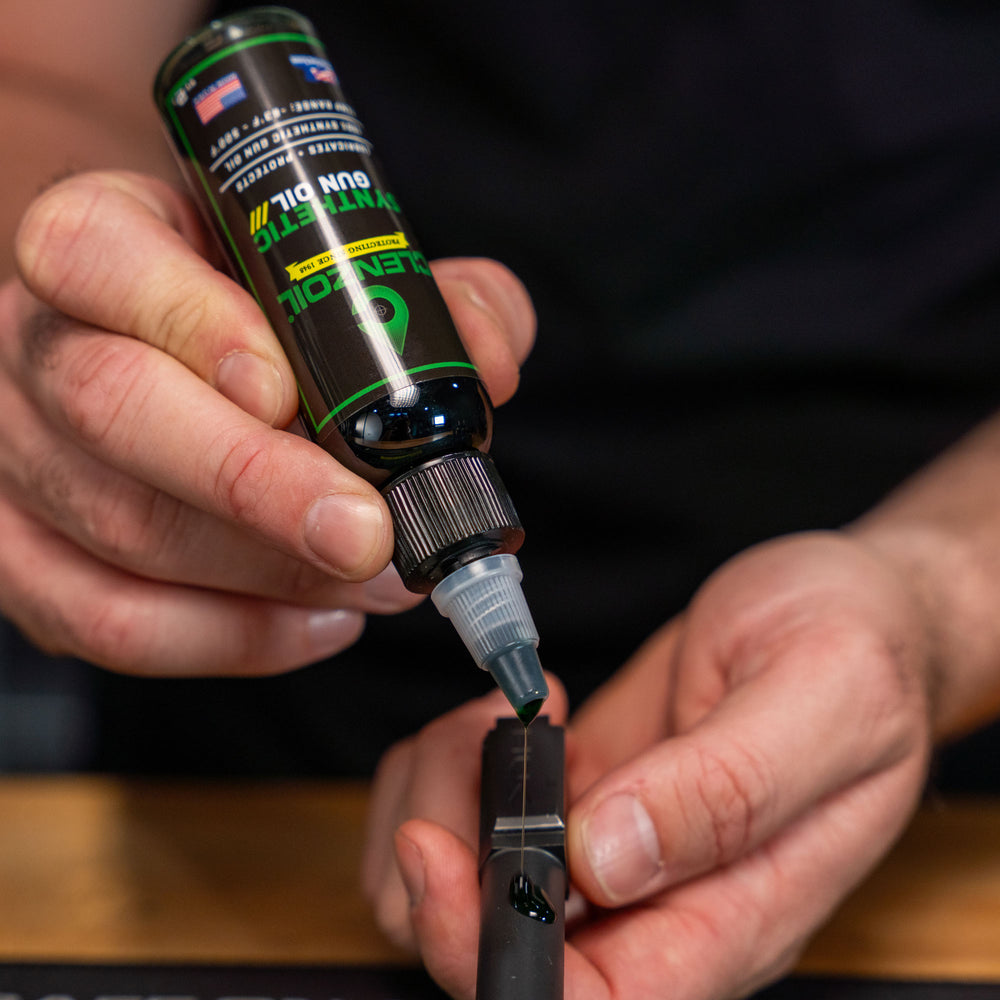 Clenzoil Synthetic Gun Oil – Field & Range – 2 oz Squeeze Bottle