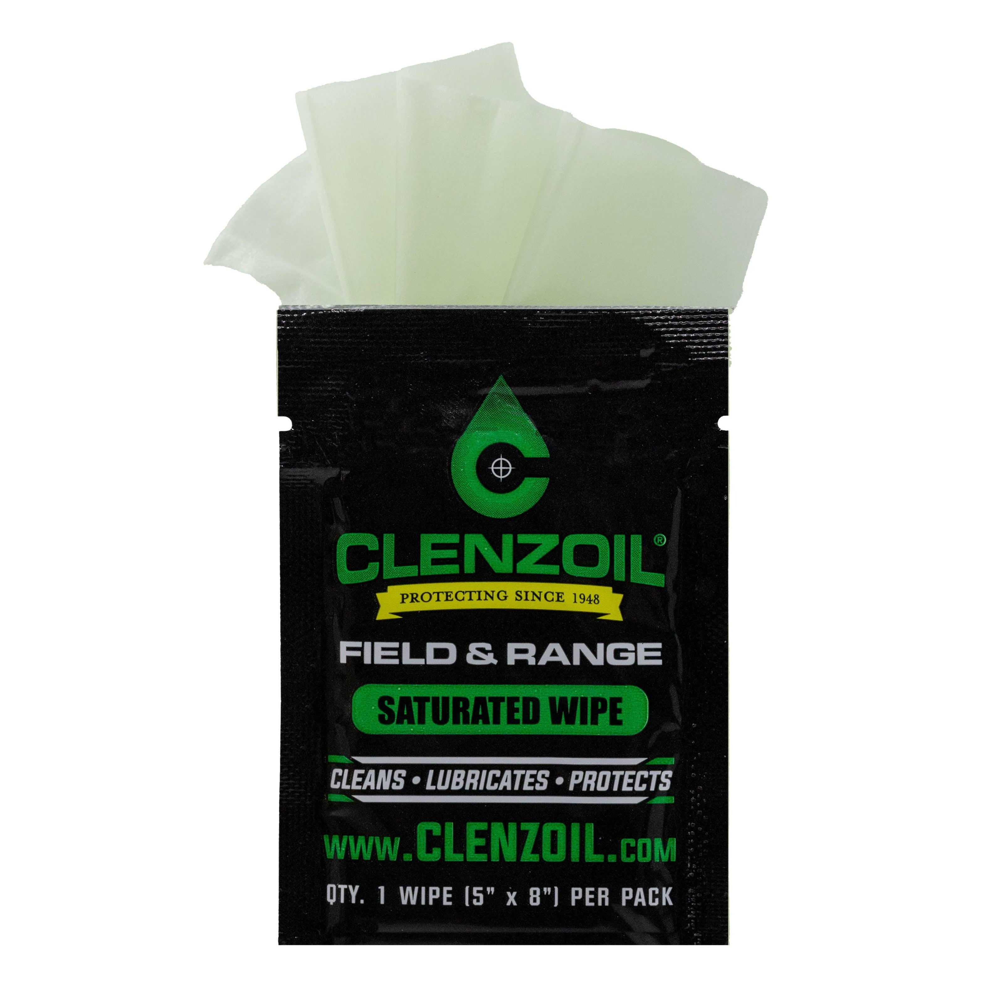 Clenzoil CLP – Field & Range – Pre-Saturated Single-Use Wipes 10-Pack